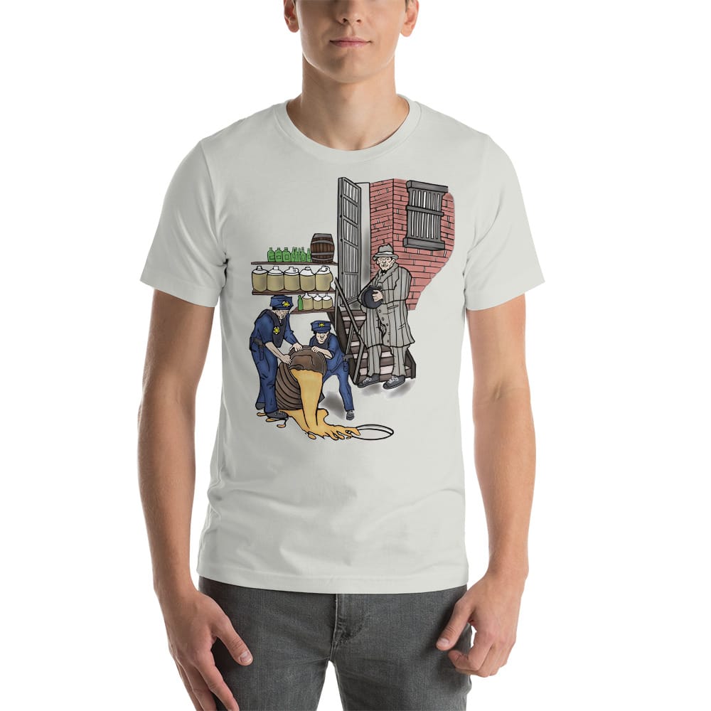 Old School Mobster Short-Sleeve T-Shirt - Adept Textiles Custom ...