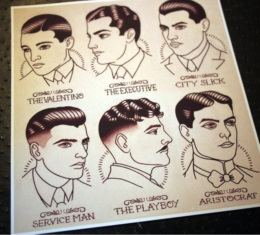 20s Hairstyles Men